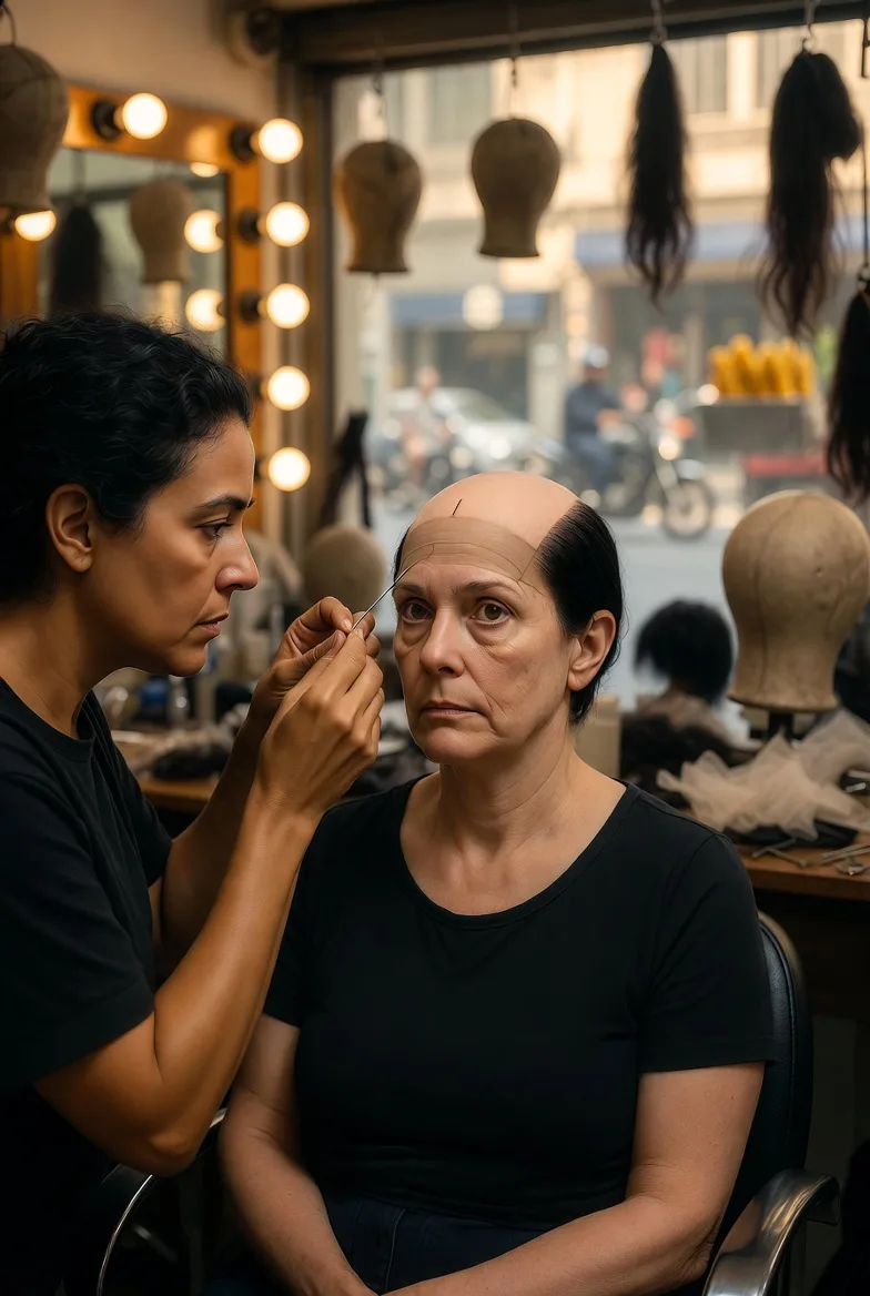 São Paulo's Secret Art of Couture Wigs After Hair Loss